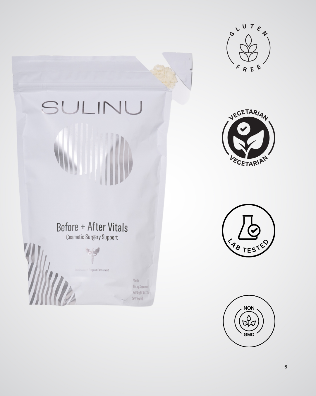Before + After Vitals - NutriSurgical Vitamin Powder
